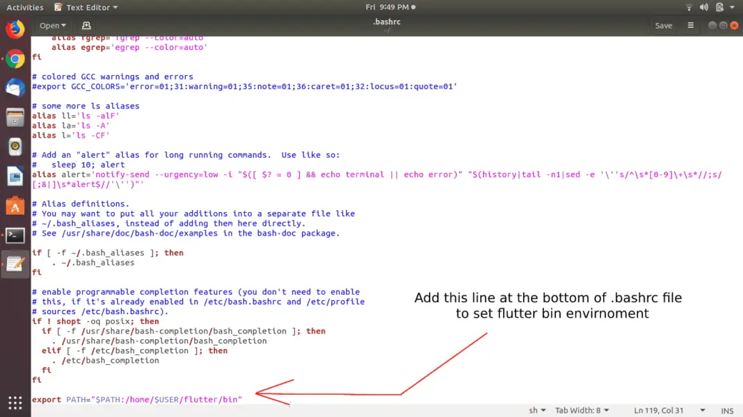 How To Install Flutter In Ubuntu 2004 And Set Path Variable Proto Coders Point 2765