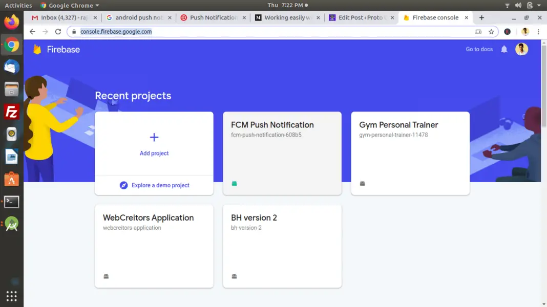 Firebase Cloud Messaging ( FCM ) to Send Push Notification Android 2021 Firebase Cloud Messaging ( FCM ) to Send Push Notification Android 2021