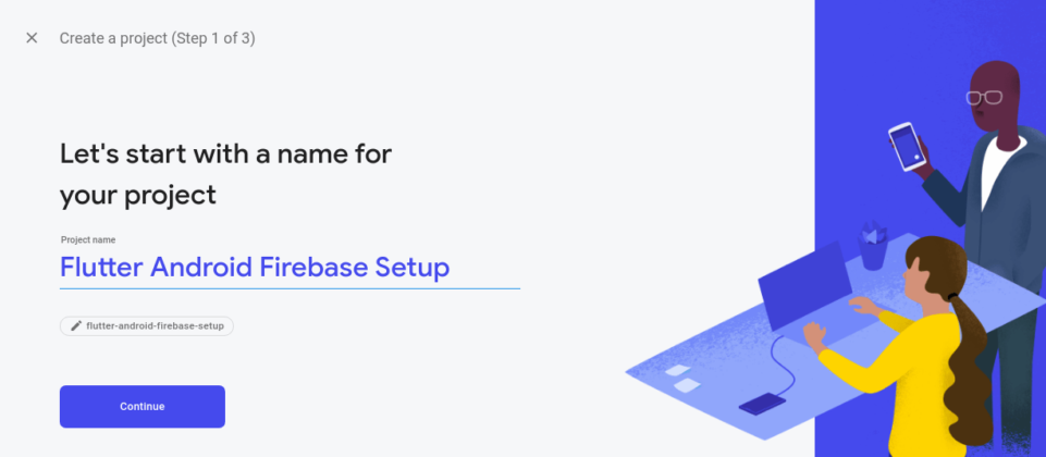 Connect flutter app to firebase Console - firebase integration - Android