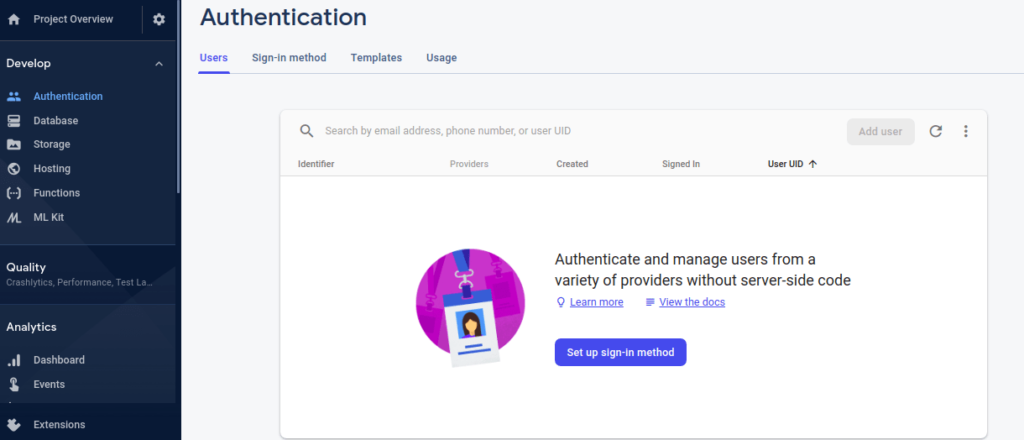 Flutter Login and Registration Page using Firebase Authentication