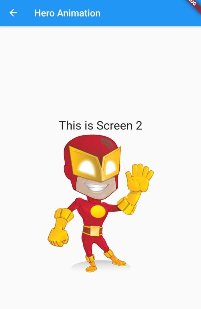 Hero Animation in Flutter Application Development