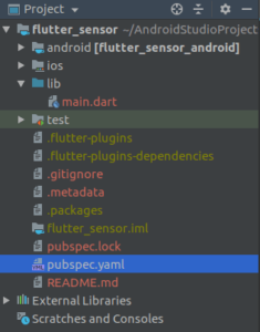 Flutter Sensors Plugin - Accelerometer and Gyroscope sensor library