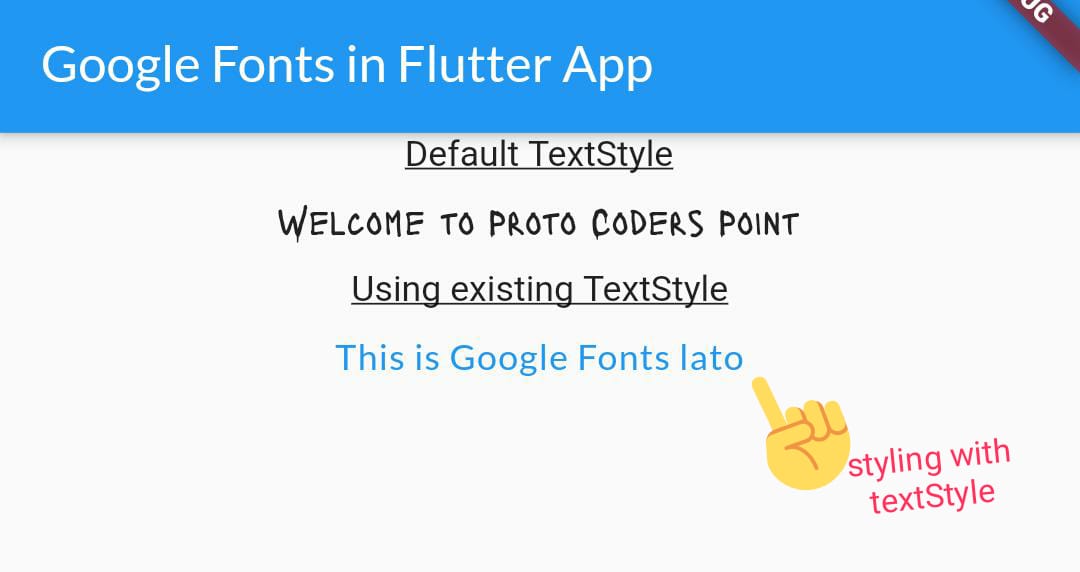 Custom Font In Flutter Flutter External Font Flutter Tutorial 14 Eroppa 