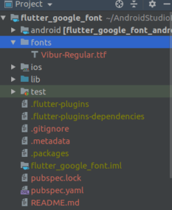 Flutter Google Fonts Package Library - OR use Custom Fonts in Flutter