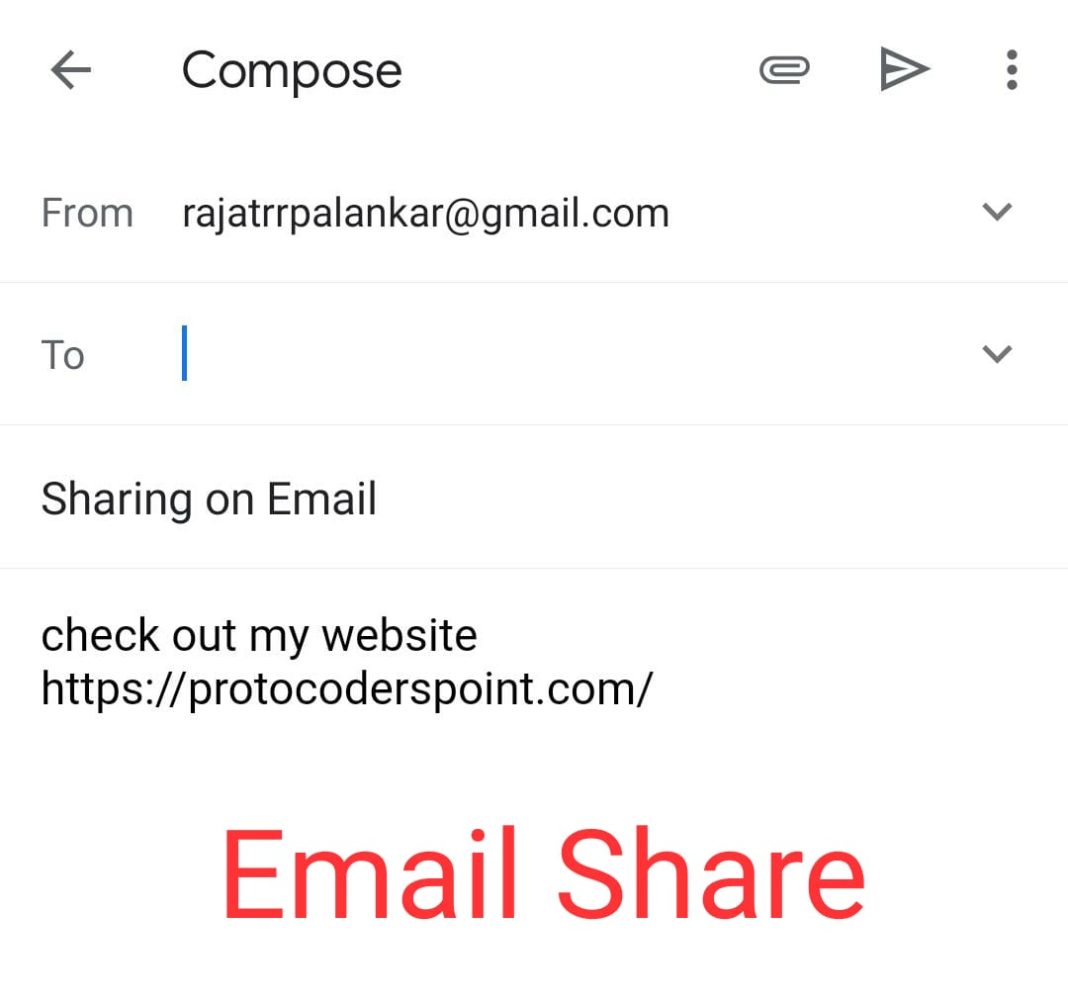 Flutter Share Plugin with Complete Source Code Example