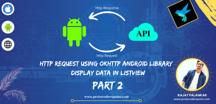 How to display JSON data in listview in android - HttpRequest using ...