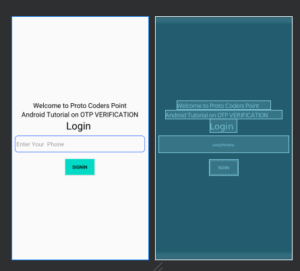 Mobile Number OTP Verification / SMS OTP verification in Android