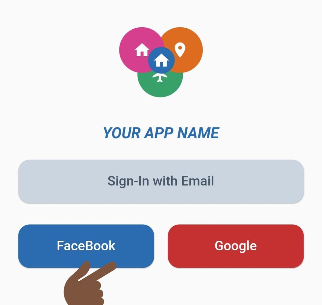 Flutter UI Design - Login UI Screen using Velocity X Library.