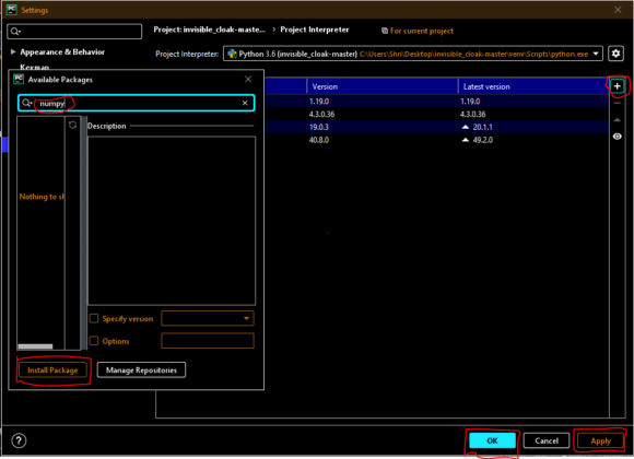 Invisible Cloak From Harry Potter using python opencv