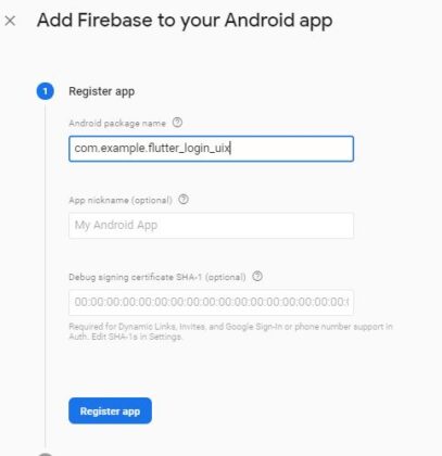 Flutter Firebase Authentication using GetX library - Velocity X - Velocity X