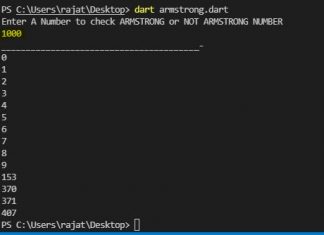 What is ArmStrong Number | ArmStrong Program in dart
