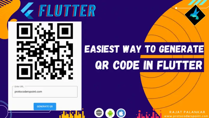 How To Generate QR Code In Flutter App Qr flutter