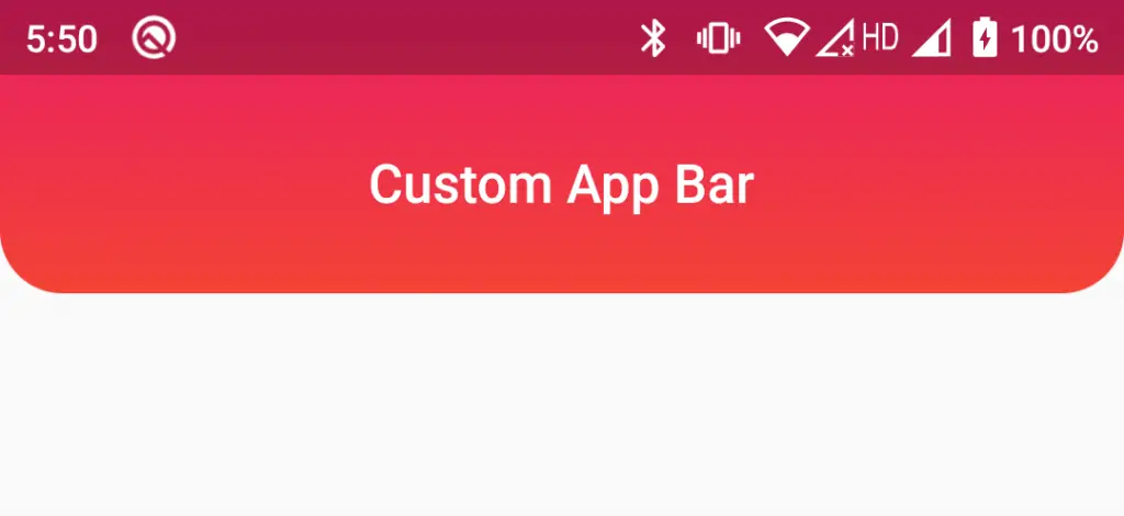 Flutter custom AppBar - Curved Bottom shape Appbar using ClipPath Flutter custom AppBar - Curved Bottom shape Appbar using ClipPath