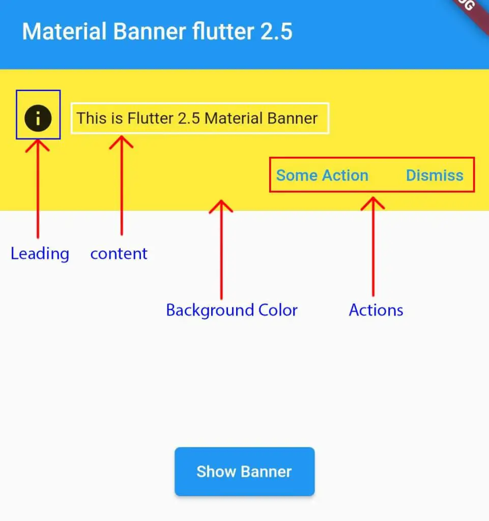 Flutter 2 5 Show Material Banner Scafford Messenger
