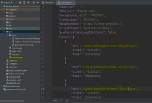 How to change a favicon in flutter web app tab icon