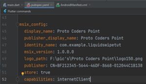 Flutter MSIX Package - Create .msix installer for flutter windows