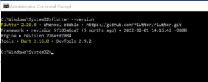 How to create new flutter project using command - without IDE