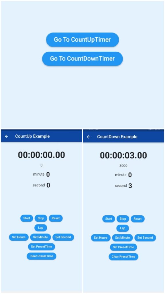 Stopwatch Timer In Flutter With Or Without Package