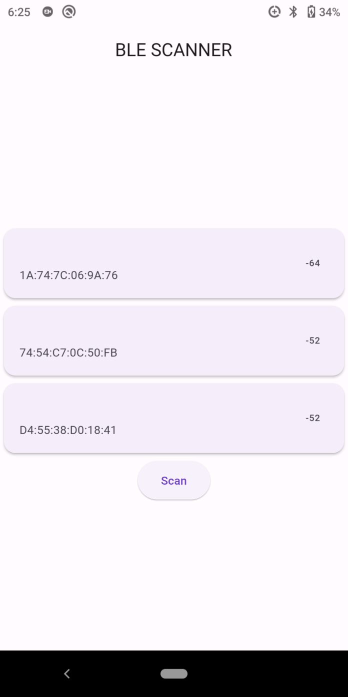 Working with BLE devices in Flutter, Get List of BLE and Connect it.